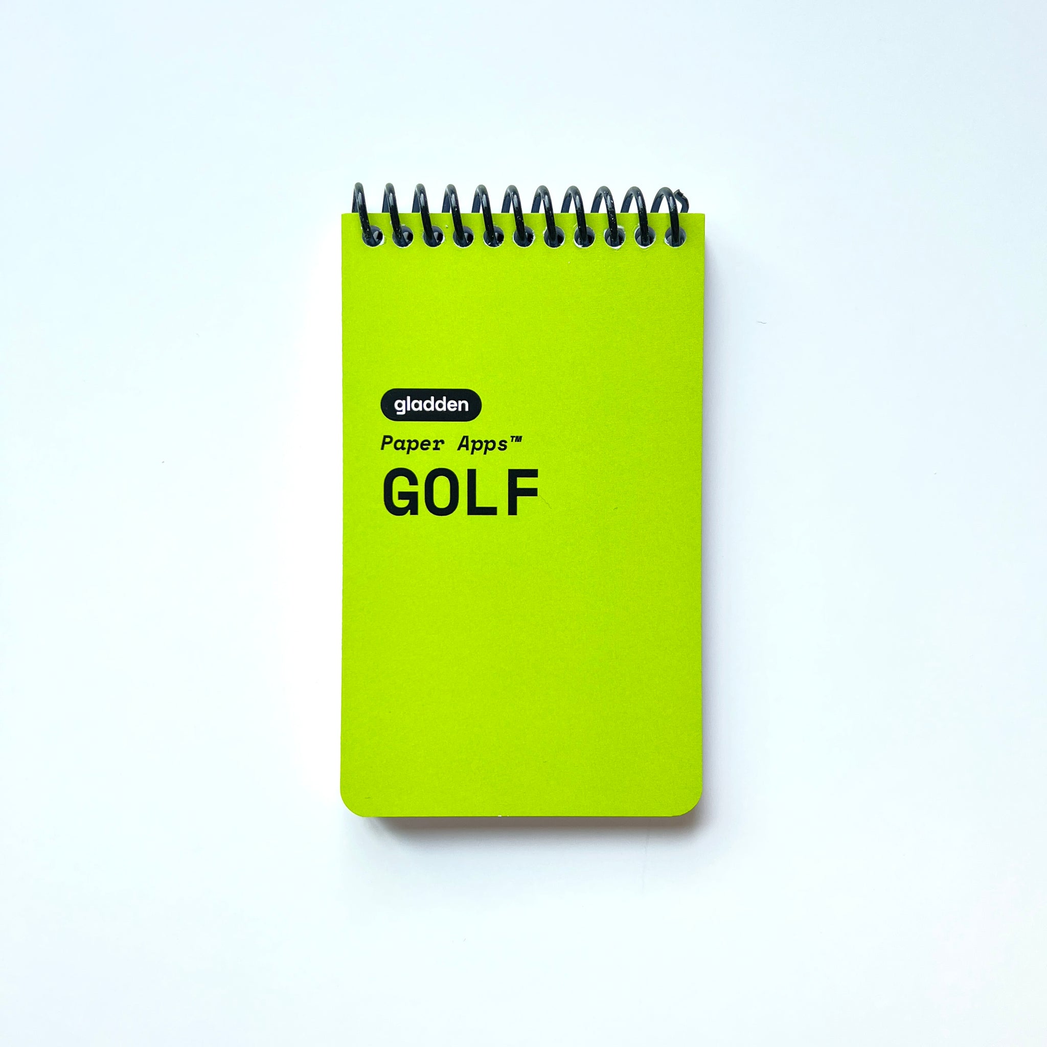 Paper Apps™ GOLF - Physical notebook – Gladden Design