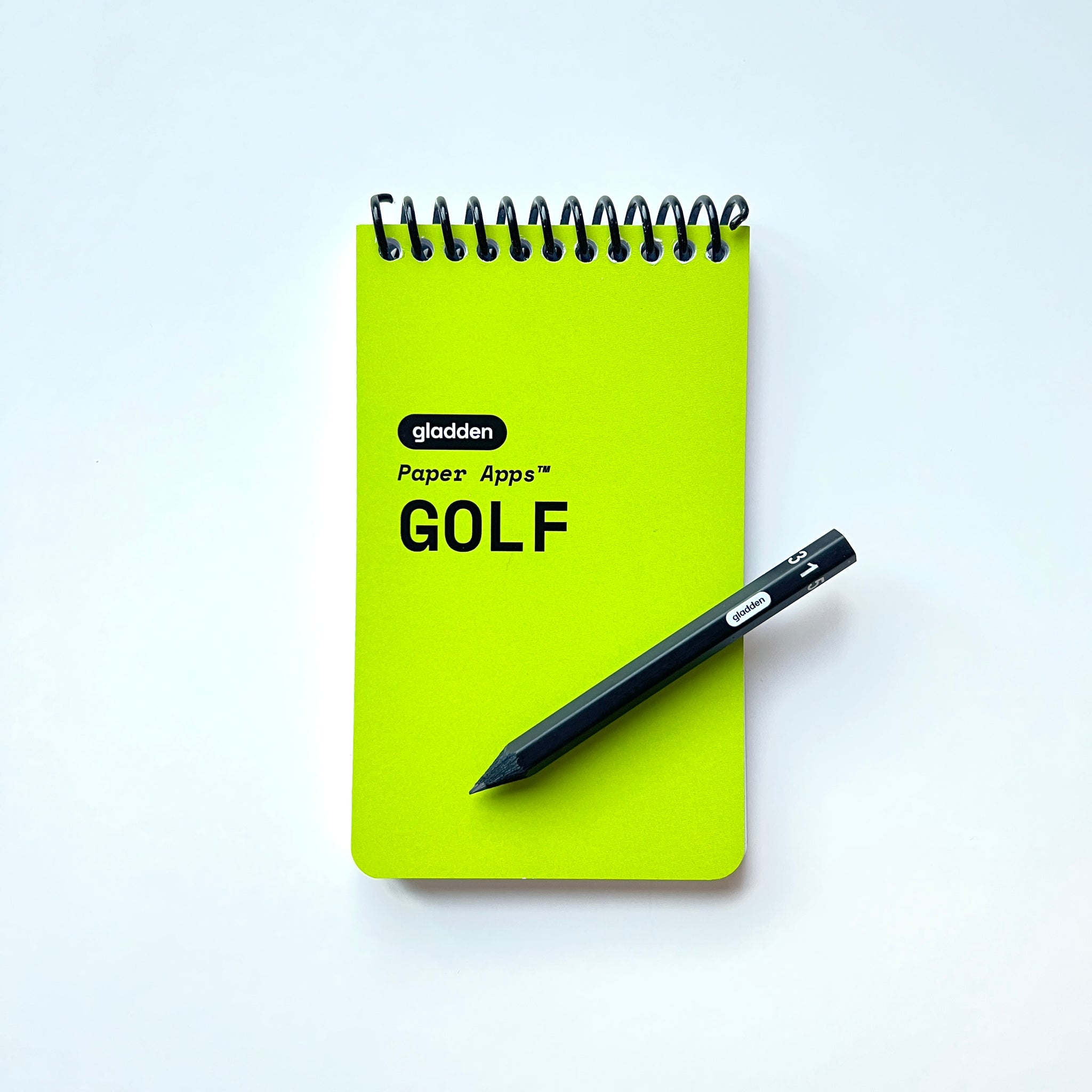 Paper Apps™ GOLF - Physical notebook – Gladden Design