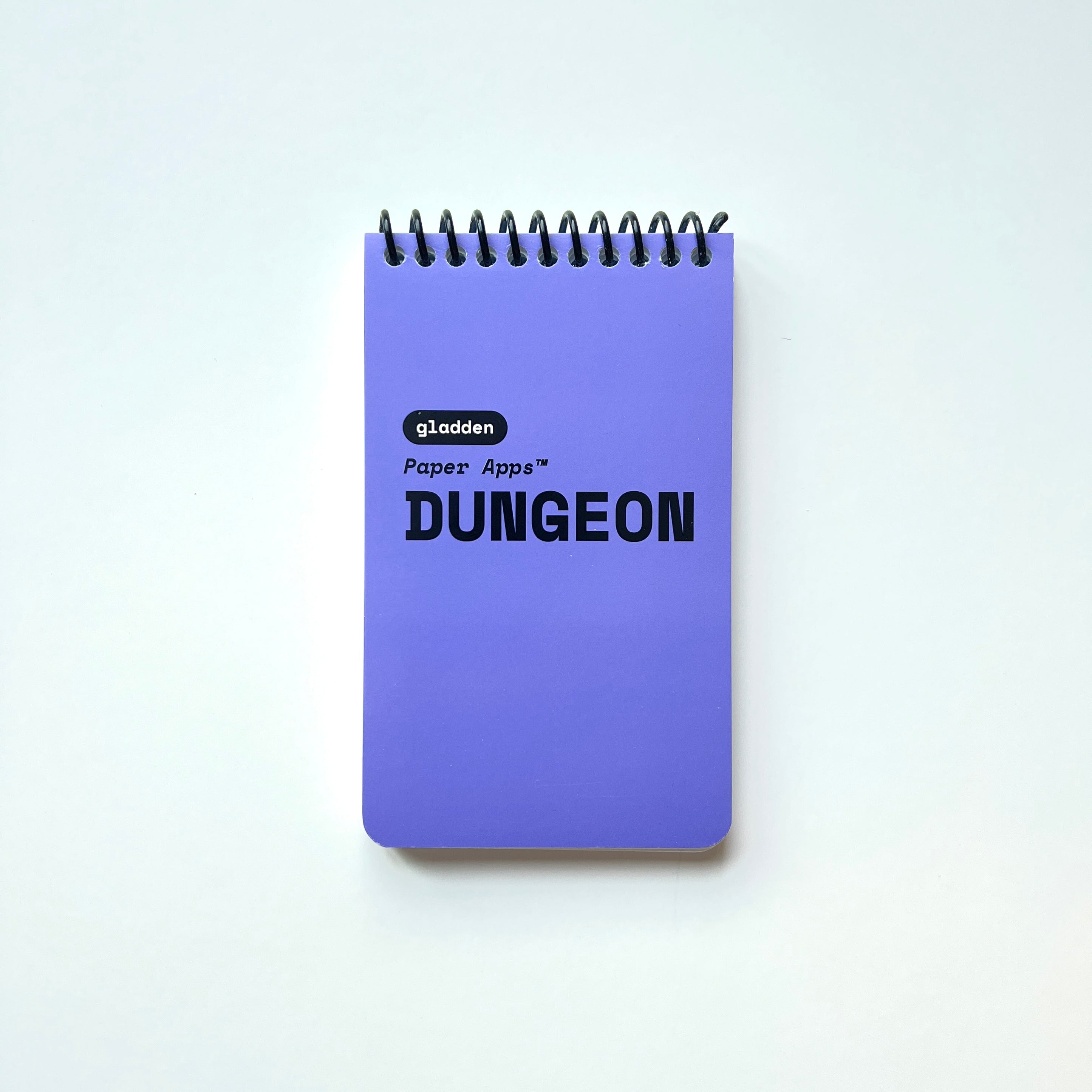 Paper Apps™ DUNGEON (Physical Notebook) – Gladden Design