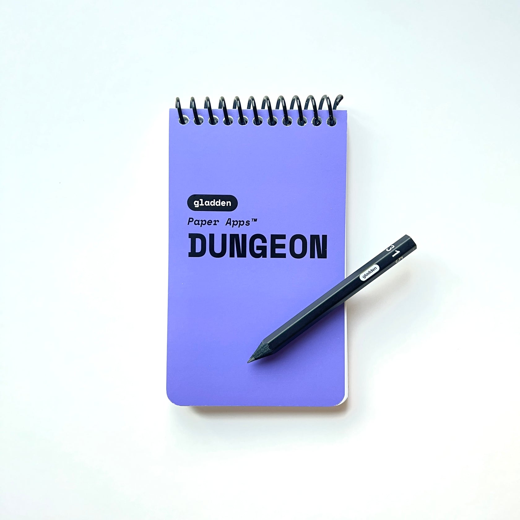 Paper Apps™ DUNGEON (Physical Notebook) – Gladden Design