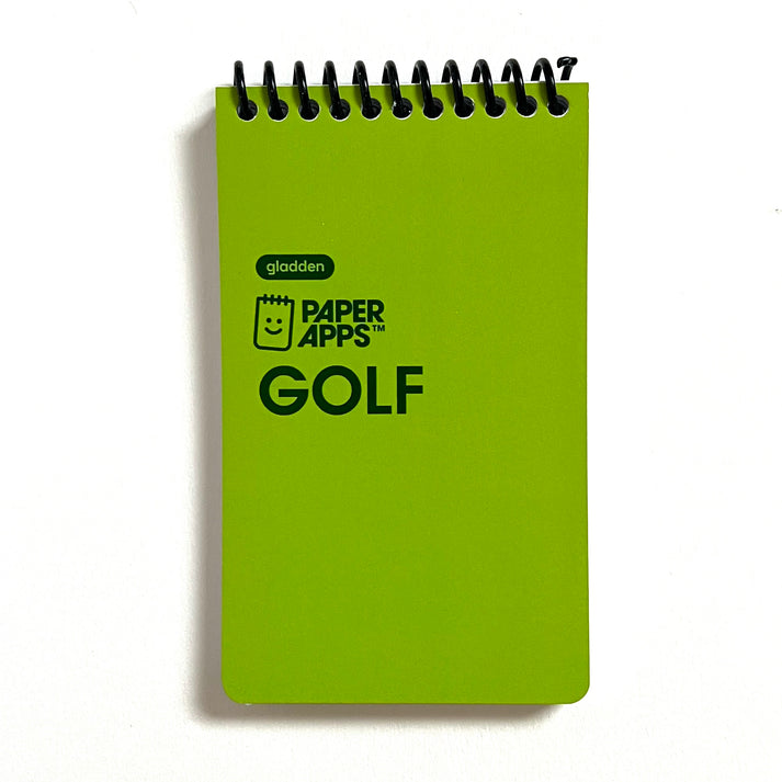 Paper Apps™ GOLF - Notebook – Gladden Design