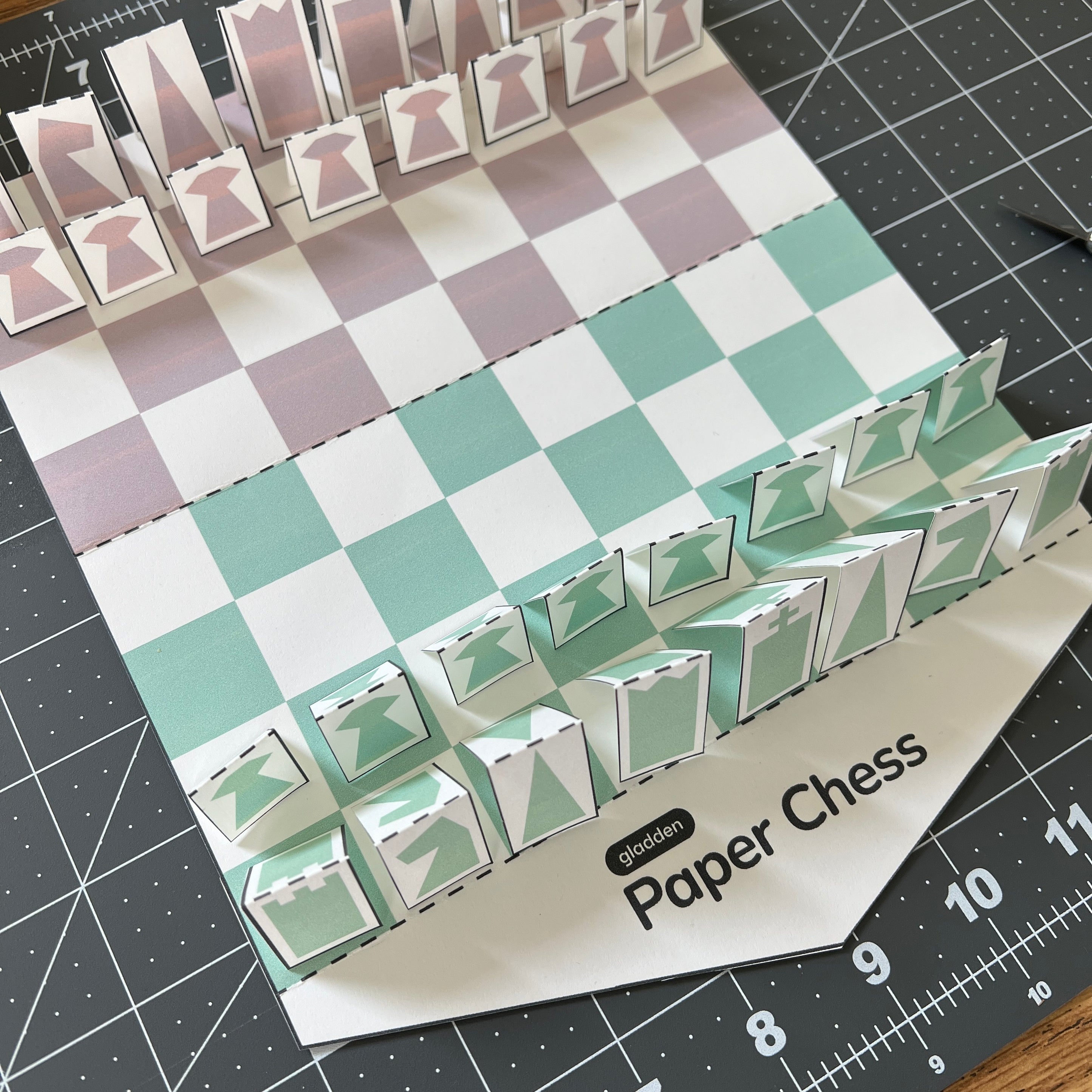 Paper Chess Printable PDF – Gladden Design