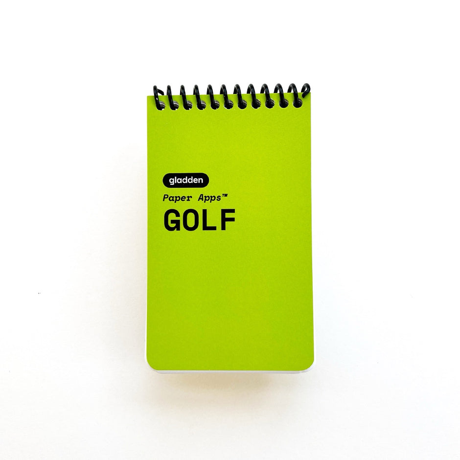 Paper Apps™ GOLF - Notebook – Gladden Design